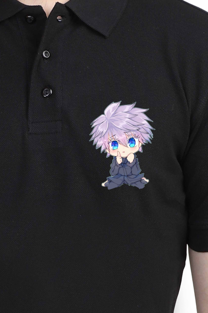 Male Gojo Polo Half Sleeve – OG SENSEI